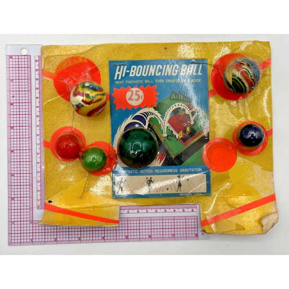 Toys | Vintage Vending Display Board Hibouncing Ball 003 | Poshmark